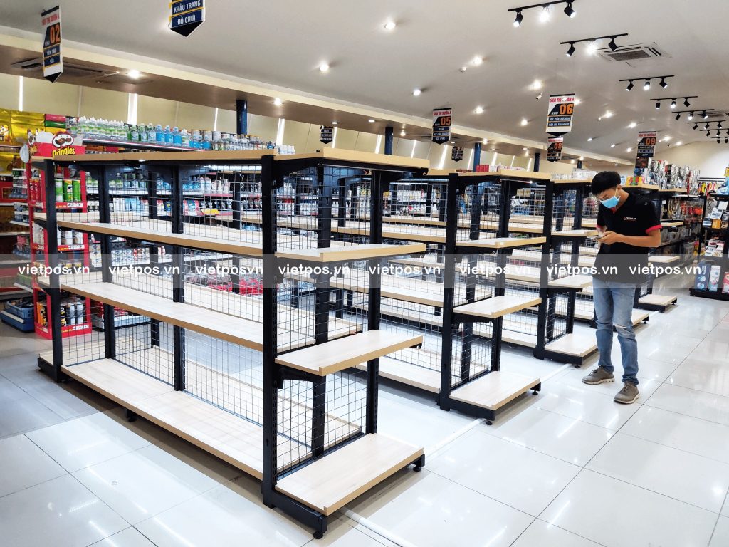 The most popular shelves for shops and supermarkets - Việt Đức Trí Group